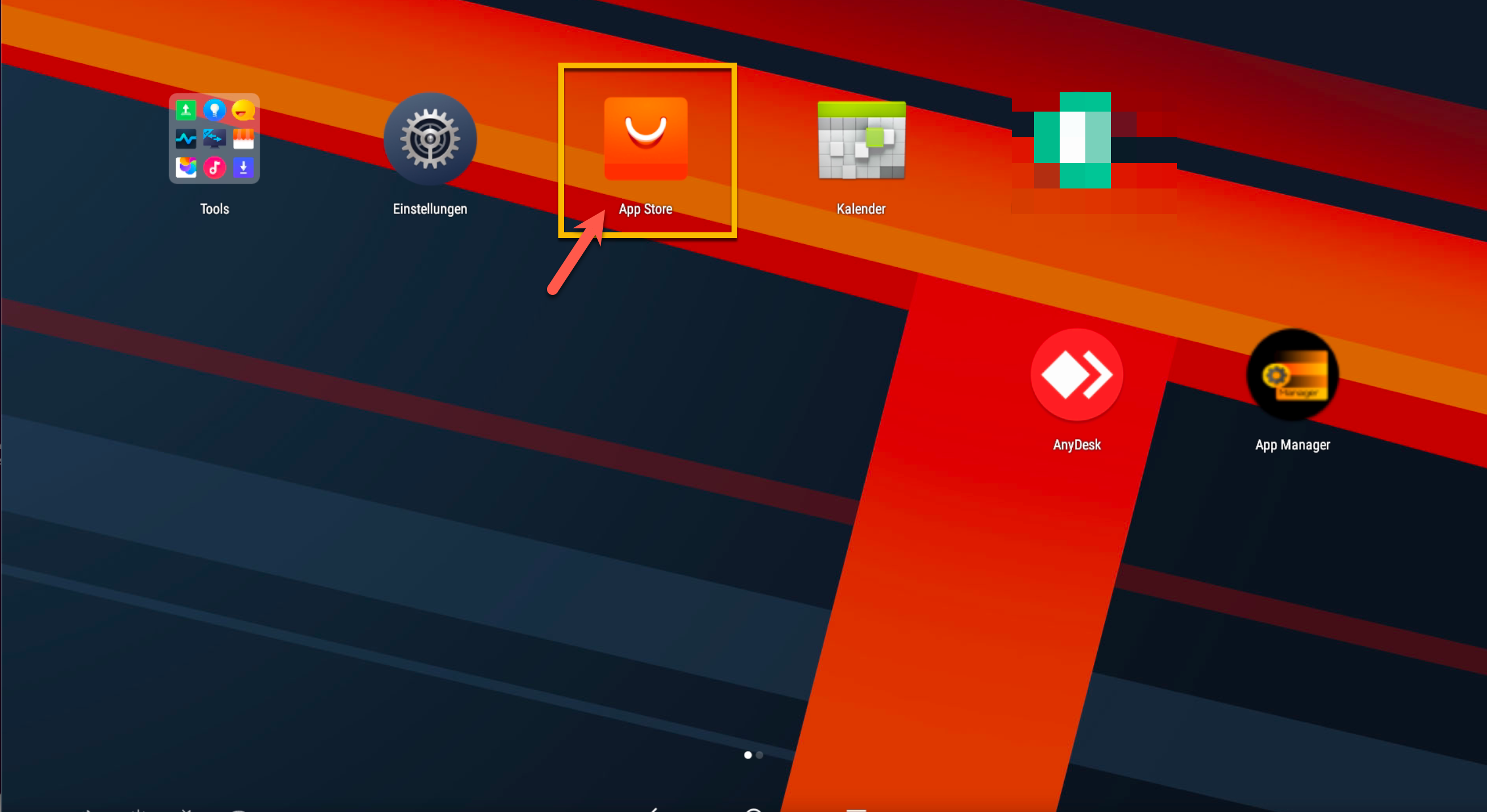 KDS App installieren auf der Sunmi Hardware